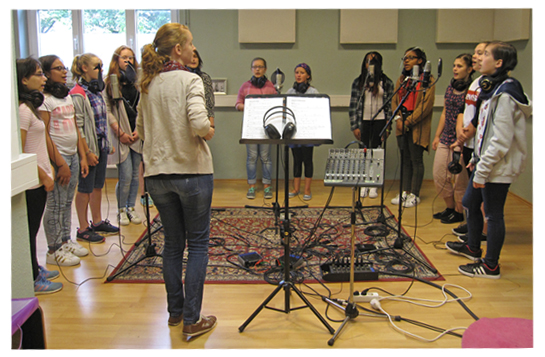 Die Runaways gehen ins Studio | Runaway - das Musical